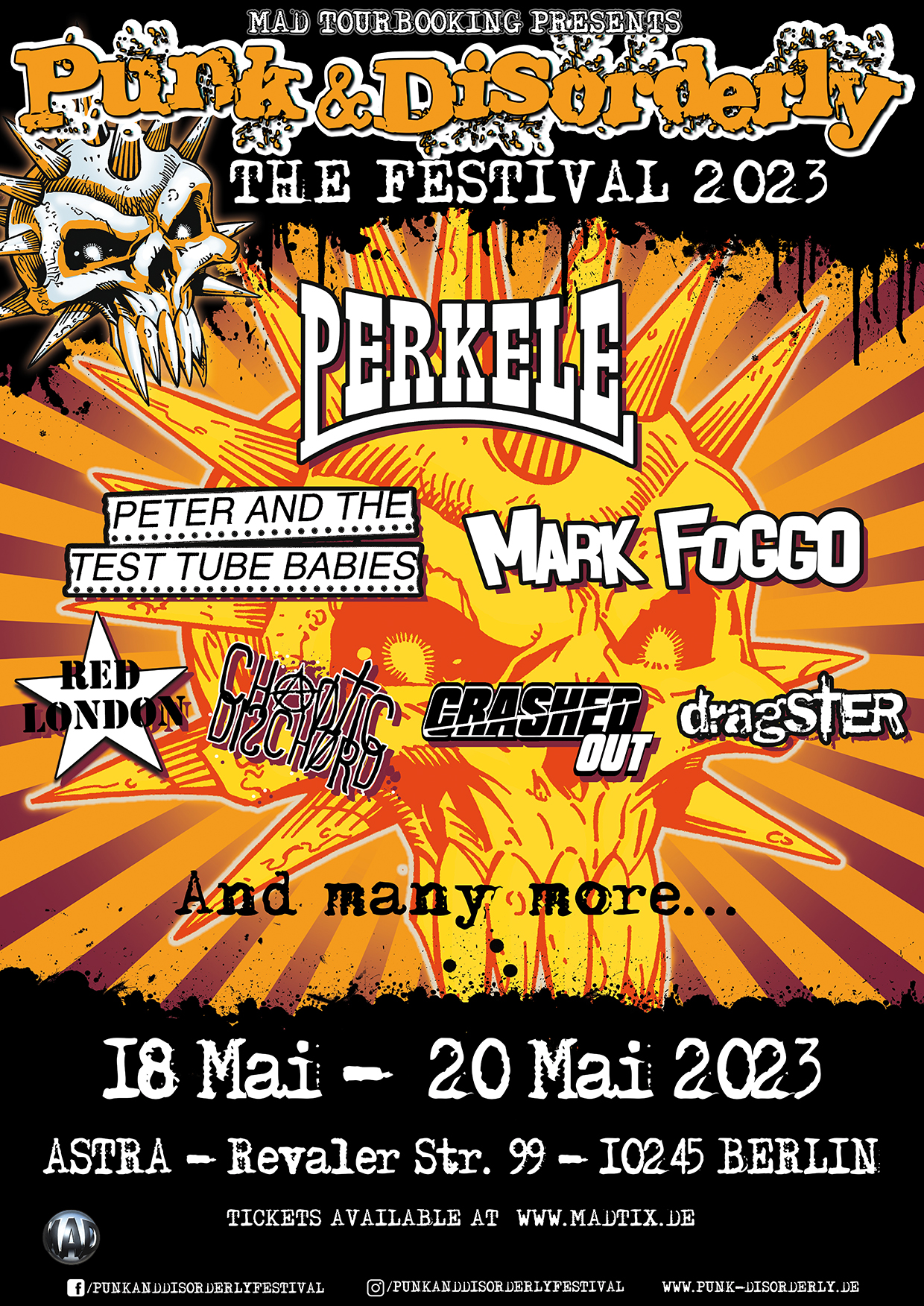 Punk & Disorderly Festival 2023 - Punk Rock Agenda